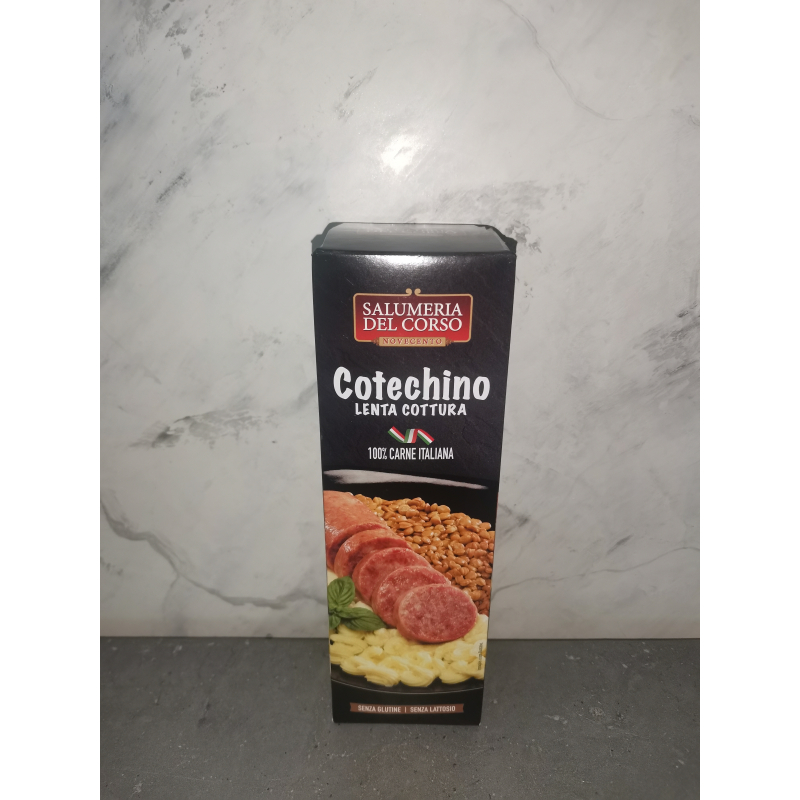 Cotechino de Italiaanse worst voor de herfst/winter
